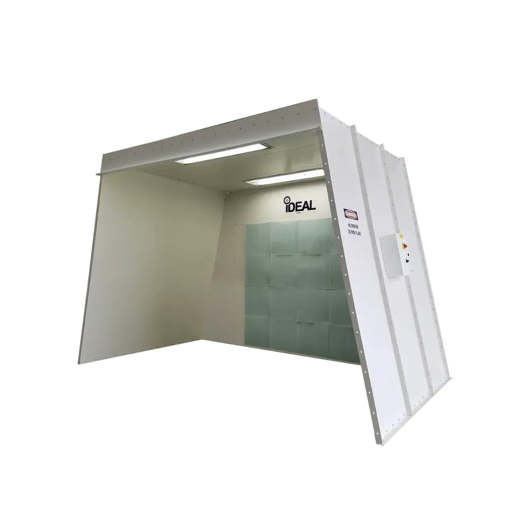 iDEAL PSB-AFOFB1388-AK Open Front Paint Booth – Mechanic Super Store