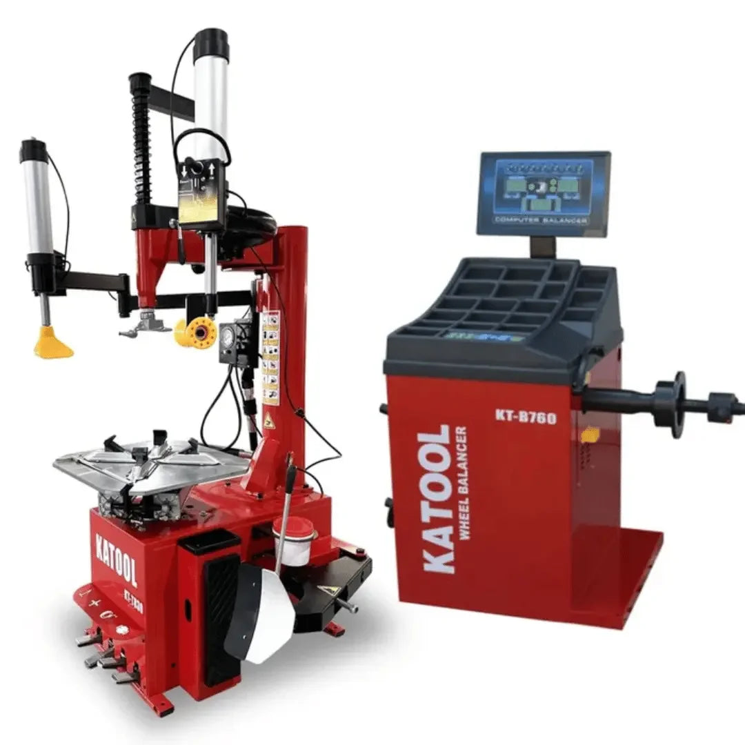 Katool Tire Changer KT-T830 & Wheel Balancer KT-B760 Combo - Mechanic ...